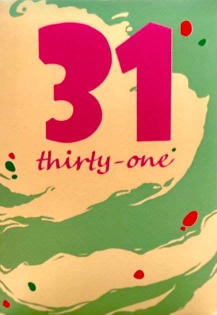 31 Thirty One English Rules Thirty One