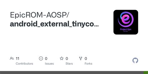 GitHub EpicROM AOSP Android External Tinycompress