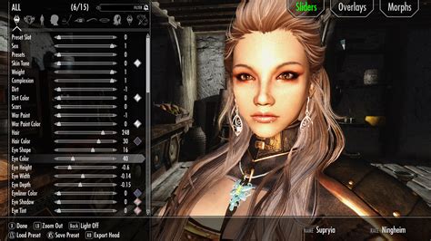 Skyrim Female Character Creation