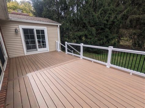 Timbertech Legacy Decking In The Pecan Hue Timbertech Azek Decking Deck