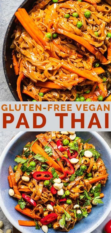 Easy Vegan Pad Thai Recipe In 2022 Vegetarian Recipes Vegetarian