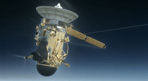 After Farewell Kiss Cassini Takes The Plunge Uanews