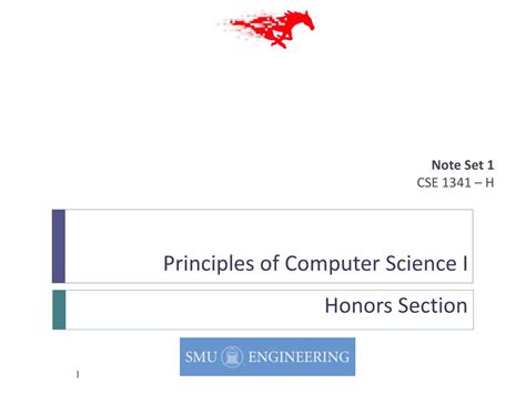 Ppt Principles Of Computer Science I Honors Section Powerpoint Presentation Id 3788855