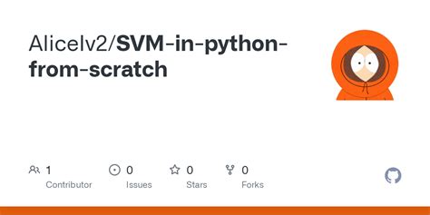 Github Aliceiv2svm In Python From Scratch