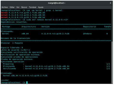 Día a día con GNU Linux Eliminado Kernels antiguos en Fedora