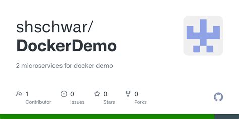 Github Shschwardockerdemo 2 Microservices For Docker Demo
