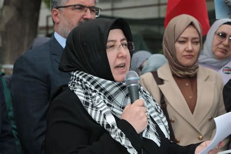 Afyon da AK Kadınlar Filistinli Annelerin Sesi Oldu
