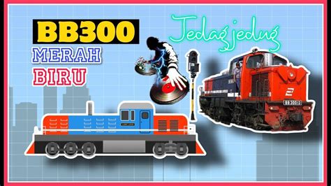 Membuat Loko Tua Bb300 Merah Biru Labo Brick Train Youtube