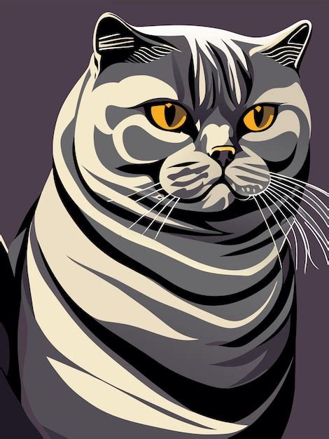 Ilustra O Do Gato Vetor Premium