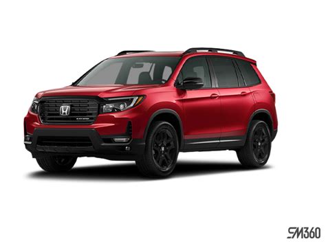 The Honda Passport Black Edition Lallier Honda Pointe Aux Trembles In Montreal