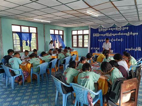 ကျောင်းကုန်းမြို့၌ နွေရာသီ ပန်းချီ အခြေခံ သင်တန်း ဖွင့်လှစ်သင်ကြားပေး