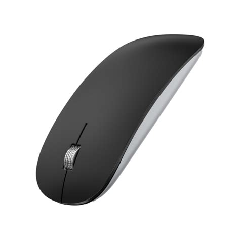 Offbeat Atom Black 3d Buttons With Dual Bluetooth Wireless Mouse Laser Optic Sensor Black