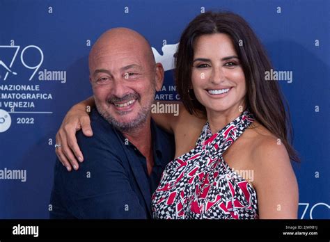 Emanuele Crialese And Penelope Cruz Attending The L Immensita Photocall