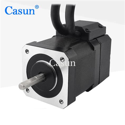 Black Stepper Motor With Encoder Nema 17 340mn M 1000pps 4 Phase