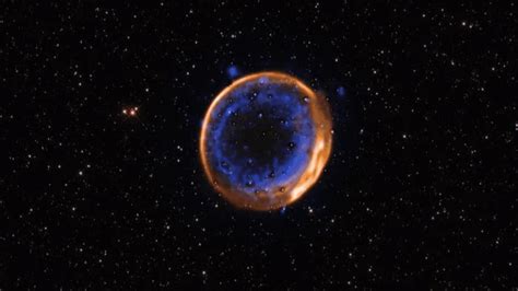 Evidence Of Star Double Detonation Captured Visually For The First