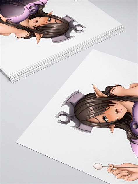 Olga Kuroinu Apron Only Sticker Memoria