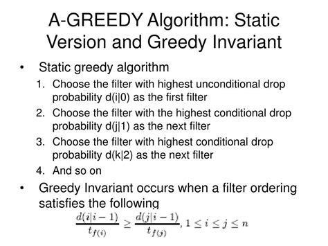 Ppt Adaptive Ordering Of Pipelined Stream Filters Powerpoint Presentation Id1778572