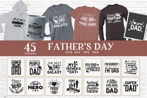 Father S Day Svg Bundle Funny Dad Father Svg Png Eps Dxf