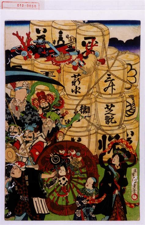 守川周重による浮世絵