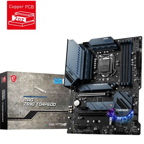 MSI MAG Z590 TORPEDO 1200 ATX Motherboard