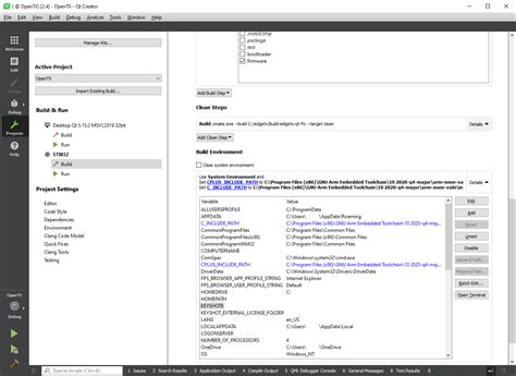 Building And Debugging With Qt Creator Edgetx Edgetx Wiki Github