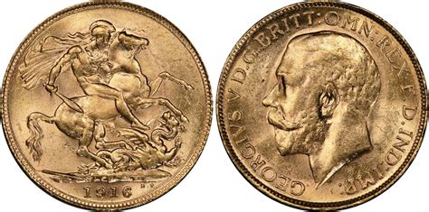 Sovereign 1916 Pre Decimal Coins Price Guide And Values Coins And