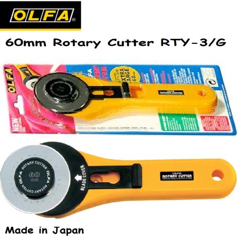 Olfa 60mm Rotary Cutter Rty 3g Made In Japan Lazada