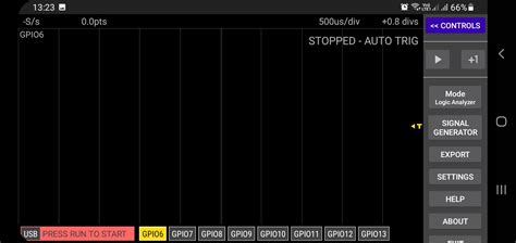 rp2040 oscilloscope and logic analyser maker and iot ideas