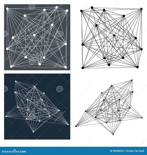 geometric line patterns stock vector illustration of abstractions