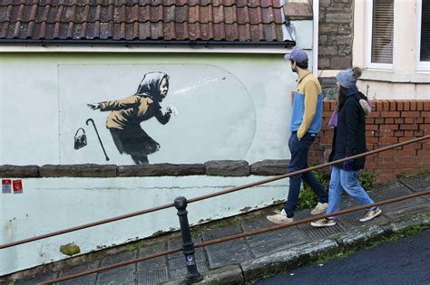 Banksy City Graffiti Banksy Pempaw