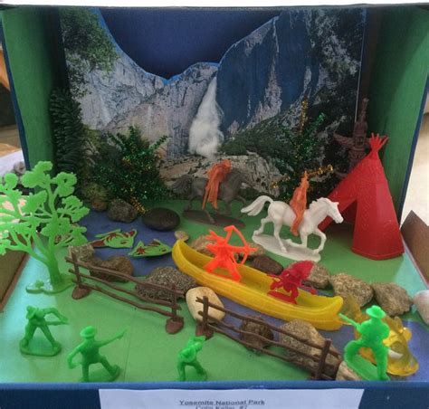 California Project Yosemite National Park Shoebox Diorama In 2025