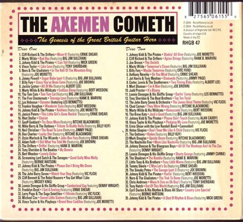 Sixties Beat The Axemen Cometh The Genesis Of The Great British