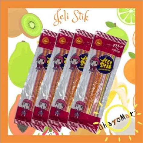Jual Jeli Stik Aneka Buah Permen Sedotan Aneka Rasa Buah Jelly