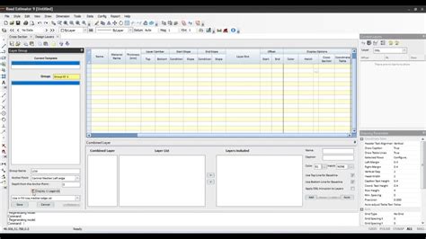 how to get area and toe calculations in road estimator soft l 1 road