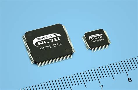 Renesas Electronics Announces The Rl78d1a Group Of Single Chip