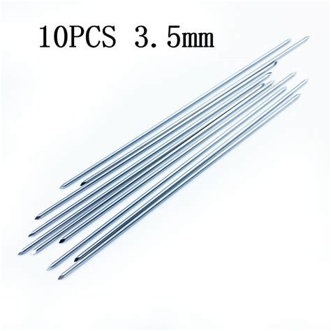 10 Unidsset De Acero Inoxidable Doble Agujas De K Grandado