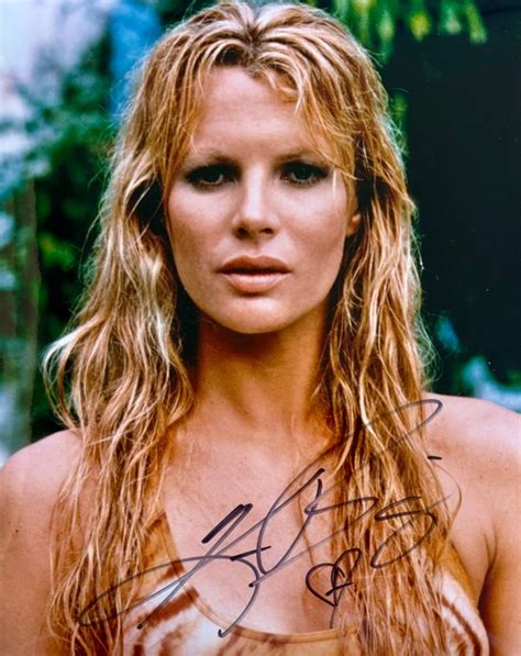 James Bond 007 Never Say Never Again Signed By Kim Basinger With Coa