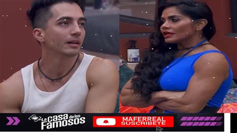 FUERTE ENFRENTAMIENTO ENTRE MARIPILY Y ROMEH LA CASA DE LOS FAMOSOS EN VIVO YouTube