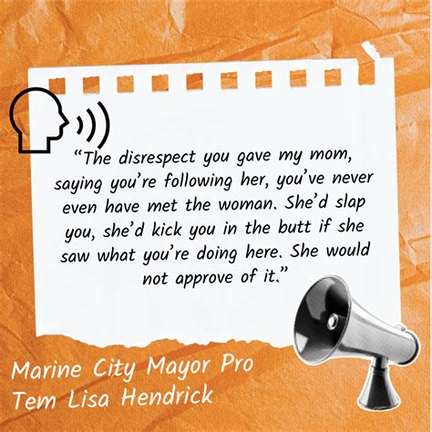 Hendrick Calls Out Hilferink During Commission Meeting