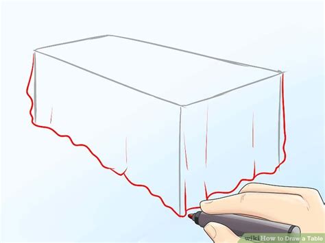 Easy Ways To Draw A Table With Pictures WikiHow