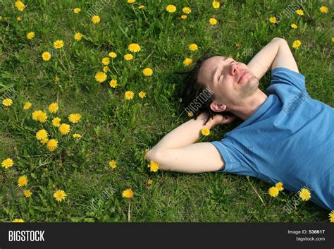 Babe Man Lying On Image Photo Free Trial Bigstock