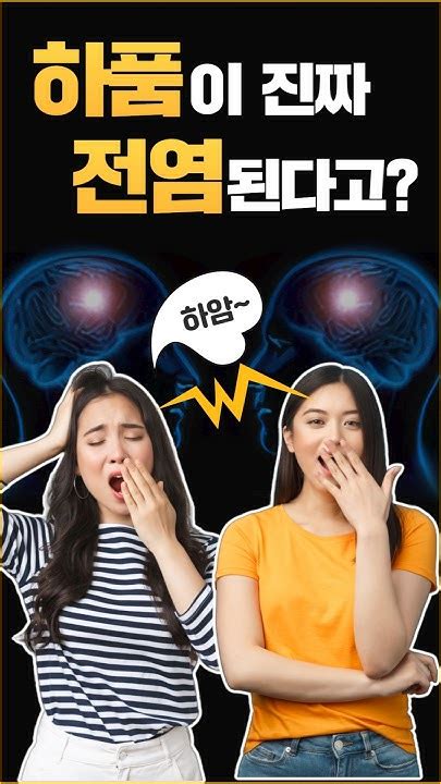 하품이 진짜 전염된다고 Youtube
