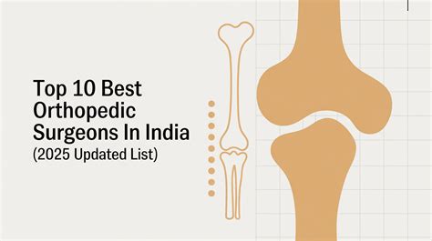 Top 10 Best Orthopedic Surgeons In India 2026 Updated List