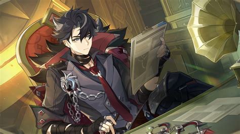 Animated Wriothesley Wallpaper From The Cogs In The Machine Website
