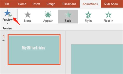 How To Insert A Sound Effect For The Animation In Powerpoint My Microsoft Office Tips