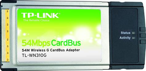 Tp Link Tl Wn310g 54mbps Wireless Card Bus Adapter Uk Computers And Accessories