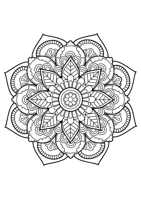 Télécharger Coloriage Mandala À Imprimer Gratuit dessin Voyager en Solo
