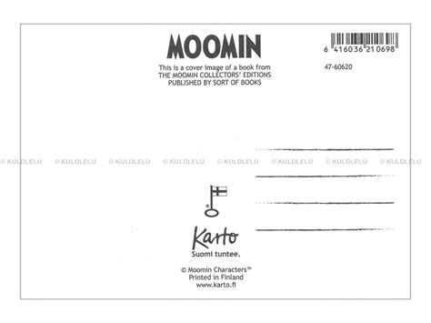 Moomin Postcard Bookcover The Memoirs Of Moominpappa Etsy
