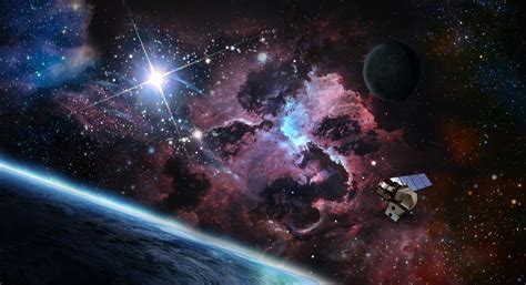 壁纸 行星 空间 艺术品 星星 太空艺术 星云 大气层 宇宙 天文学 卫星 截图 外太空 天文物体