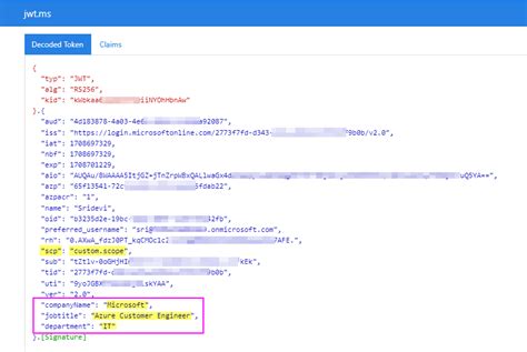 Adding Custom Claims To Access Token Issued By Azure Ad Stack Overflow